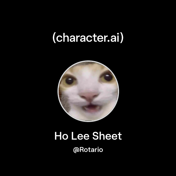 Chat with Ho Lee Sheet | character.ai | AI Chat, Reimagined–Your Words ...