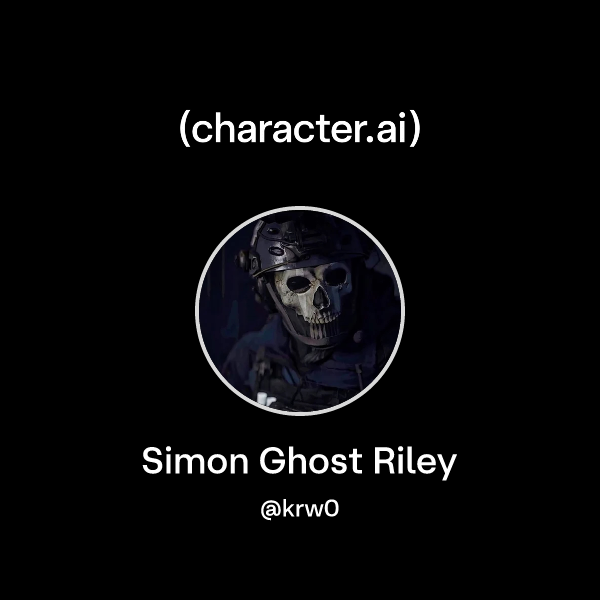 Chat with Simon Ghost Riley | character.ai | AI Chat, Reimagined–Your ...
