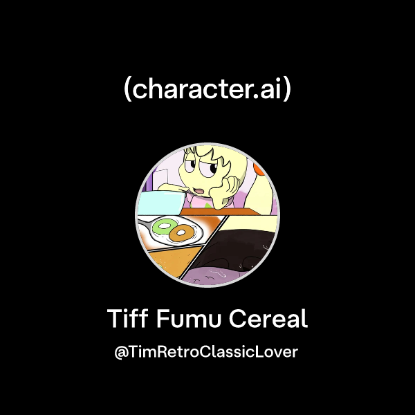 Chat with Tiff Fumu Cereal | character.ai | AI Chat, Reimagined–Your ...
