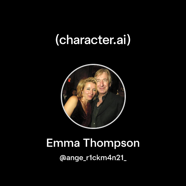 Chat with Emma Thompson | character.ai | Personalized AI for every ...