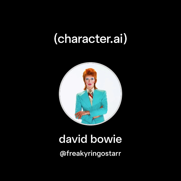 Chat with david bowie | character.ai | AI Chat, Reimagined–Your Words ...