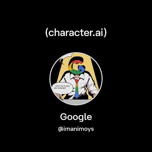 Chat with Google | character.ai | AI Chat, Reimagined–Your Words. Your ...
