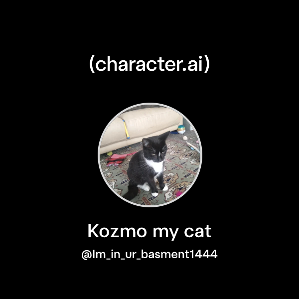 Chat with Kozmo my cat | character.ai | AI Chat, Reimagined–Your Words ...