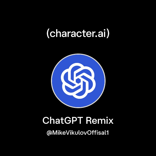 Chat with ChatGPT Remix | character.ai | AI Chat, Reimagined–Your Words ...