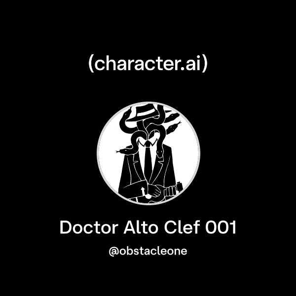Chat with Doctor Alto Clef 001 | character.ai | AI Chat, Reimagined ...