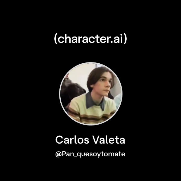 Chat with Carlos Valeta | character.ai | Personalized AI for every ...