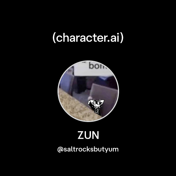 Chat with ZUN | character.ai | Personalized AI for every moment of your day
