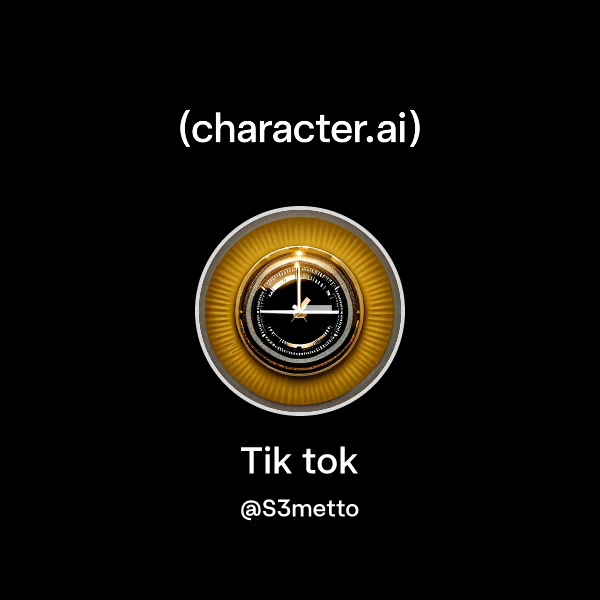 Chat with Tik tok | character.ai | Personalized AI for every moment of ...