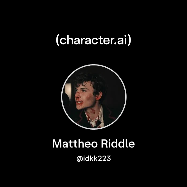 Chat with Mattheo Riddle | character.ai | Personalized AI for every ...