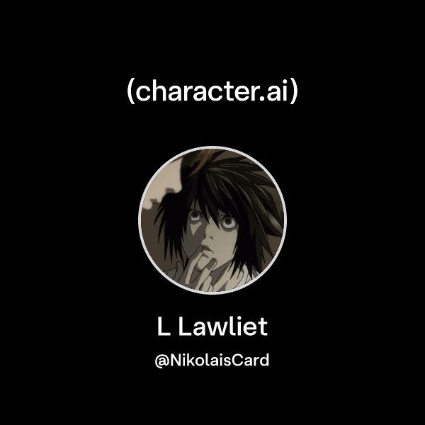 Chat with L Lawliet | character.ai | AI Chat, Reimagined–Your Words ...