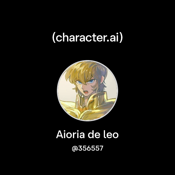 Chat with Aioria de leo | character.ai | Personalized AI for every moment of your day