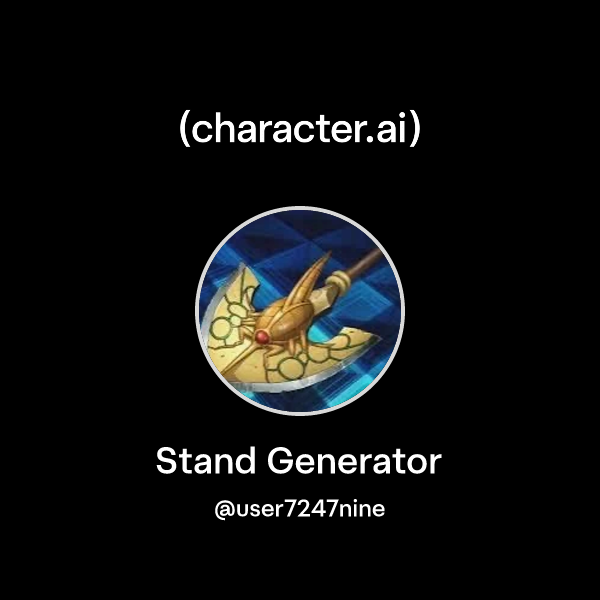 Chat with Stand Generator | character.ai | AI Chat, Reimagined–Your Words. Your World.