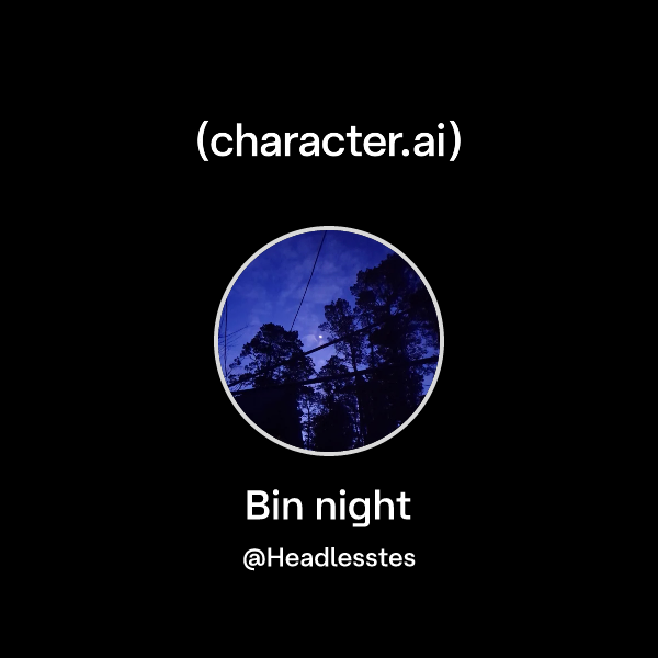 Chat with Bin night | character.ai | AI Chat, Reimagined–Your Words ...