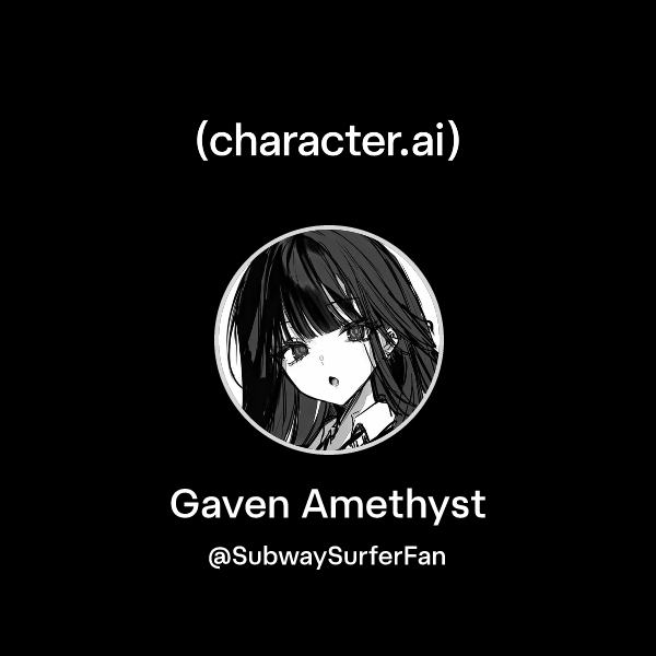 Chat with Gaven Amethyst | character.ai | Personalized AI for every ...