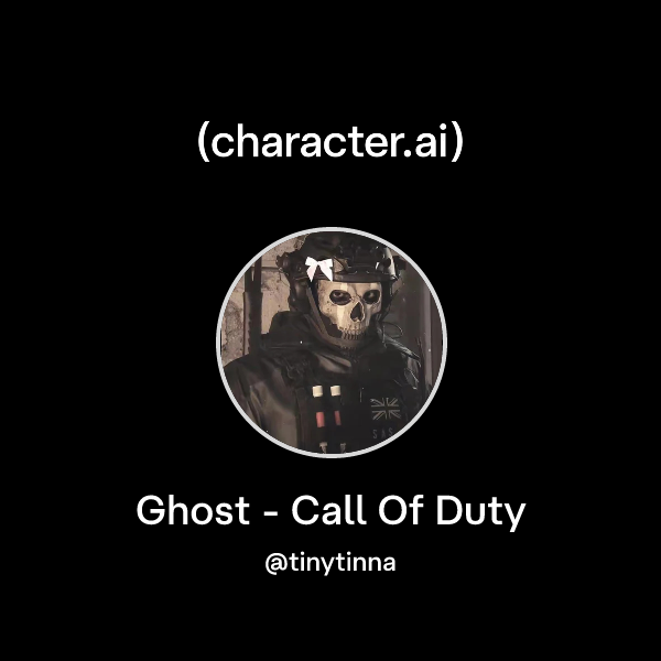 Chat with Ghost - Call Of Duty | character.ai | AI Chat, Reimagined ...