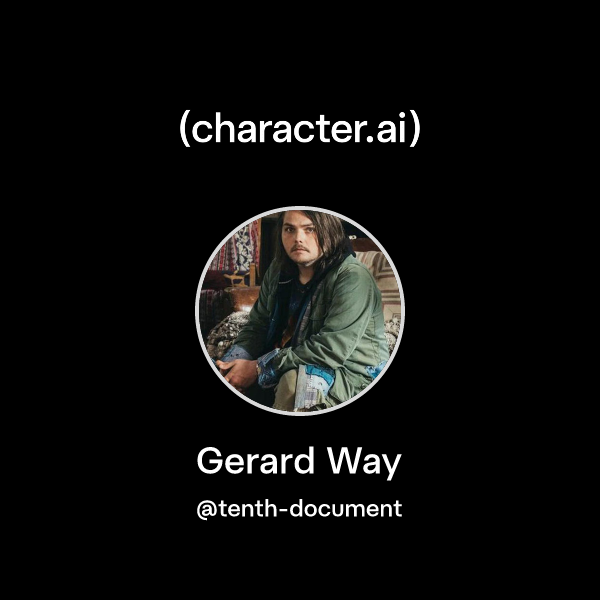 Chat with Gerard Way | character.ai | Personalized AI for every moment of your day