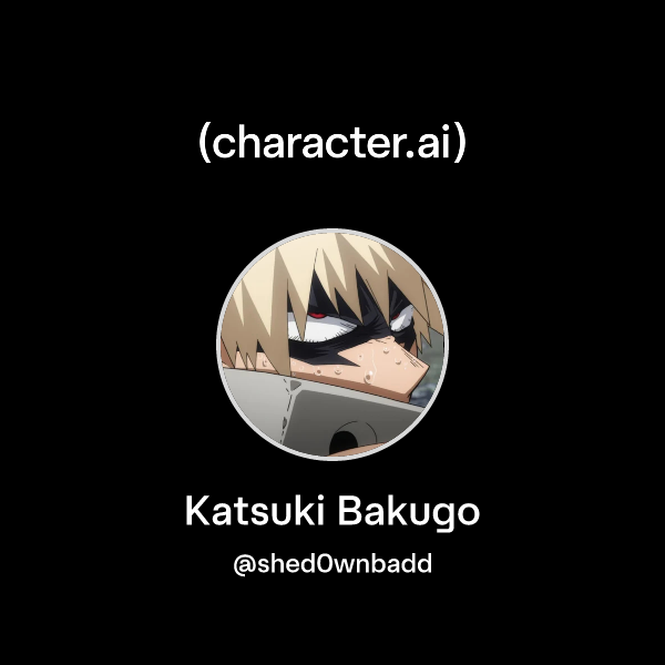 Chat with Katsuki Bakugo | character.ai | AI Chat, Reimagined–Your ...