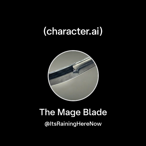 Chat with The Mage Blade | character.ai | Personalized AI for every ...
