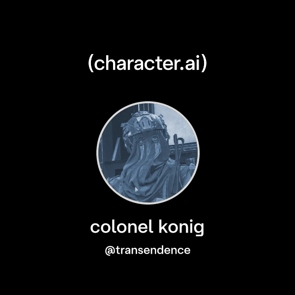Chat with colonel konig | character.ai | Personalized AI for every ...