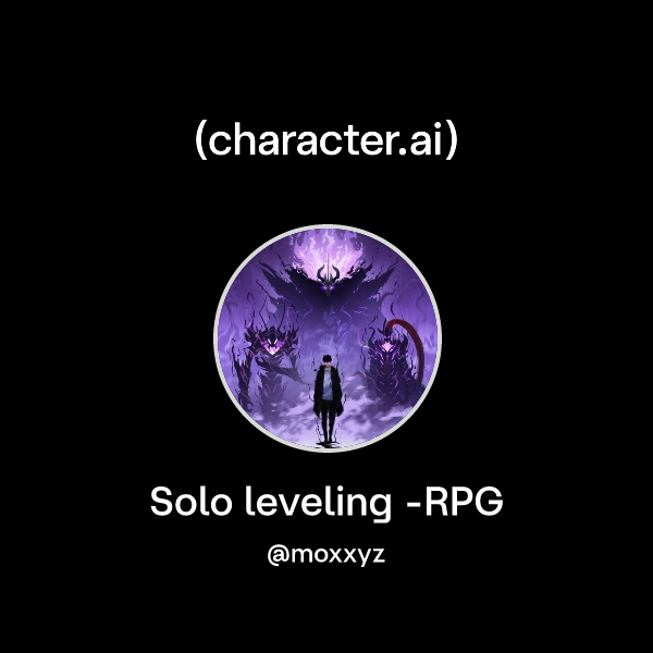 Chat with Solo leveling -RPG | character.ai | Personalized AI for every ...