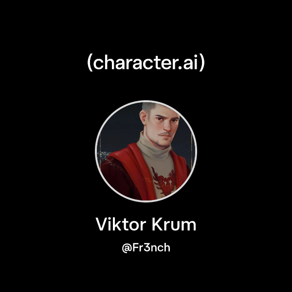 Chat with Viktor Krum | character.ai | AI Chat, Reimagined–Your Words ...