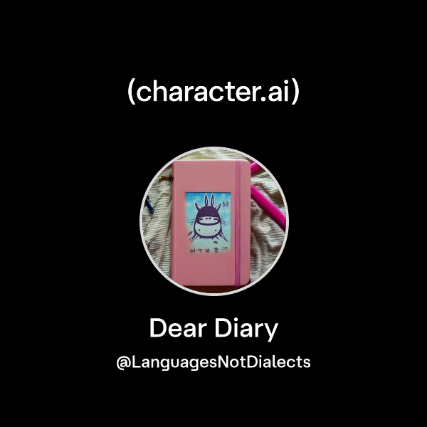 Chat with Dear Diary | character.ai | AI Chat, Reimagined–Your Words ...