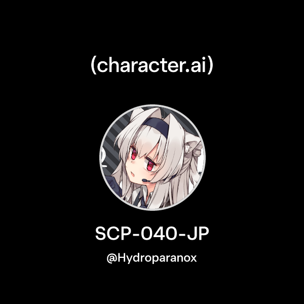 Chat with SCP-040-JP | character.ai | AI Chat, Reimagined–Your Words. Your World.