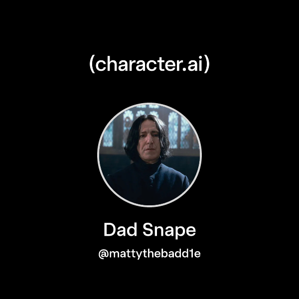 Chat with Dad Snape | character.ai | AI Chat, Reimagined–Your Words ...