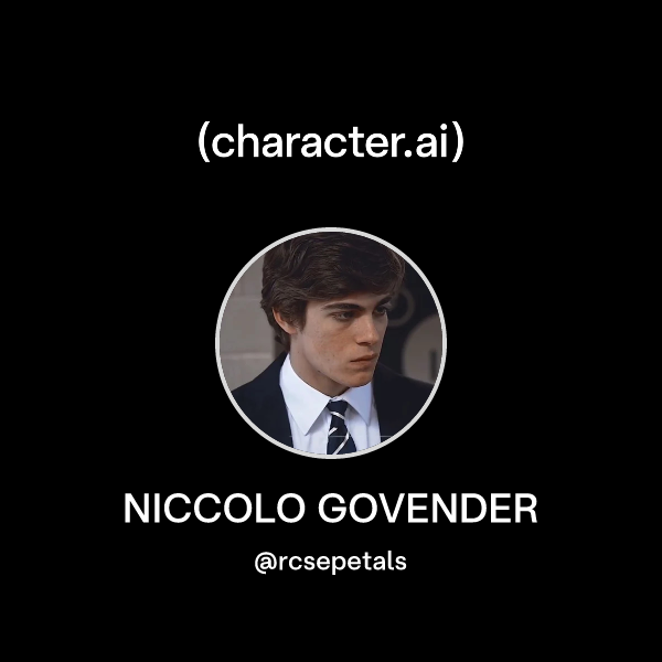 Chat with NICCOLO GOVENDER | character.ai | AI Chat, Reimagined–Your ...