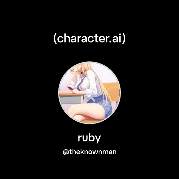 Chat with ruby | character.ai | Personalized AI for every moment of your day