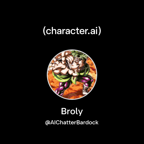 Chat with Broly | character.ai | AI Chat, Reimagined–Your Words. Your ...