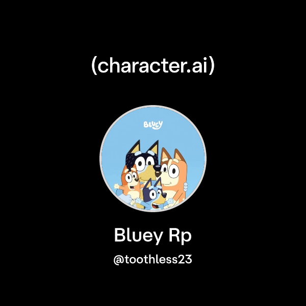 Chat with Bluey Rp | character.ai | AI Chat, Reimagined–Your Words ...