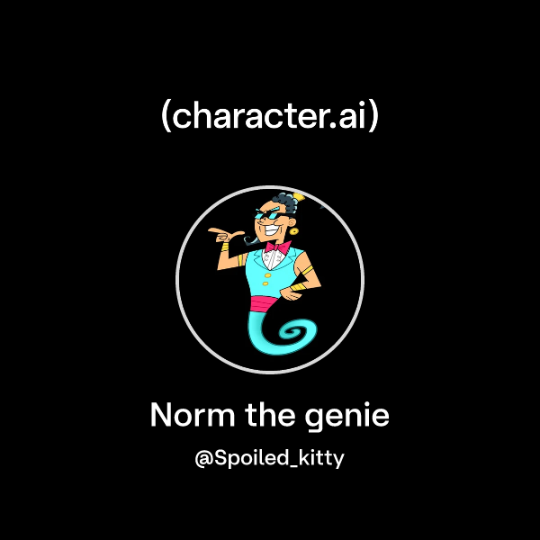 Chat with Norm the genie | character.ai | Personalized AI for every ...