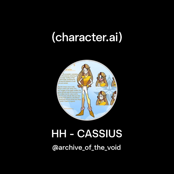 Chat with HH - CASSIUS | character.ai | AI Chat, Reimagined–Your Words ...