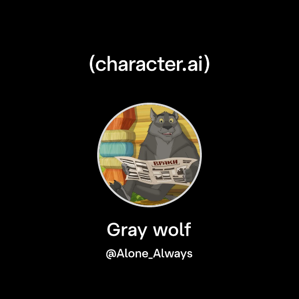 Chat with Gray wolf | character.ai | Personalized AI for every moment ...