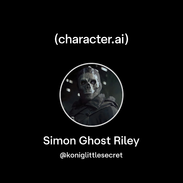Chat with Simon Ghost Riley | character.ai | AI Chat, Reimagined–Your ...