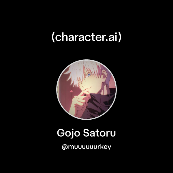 Chat with Gojo Satoru | character.ai | AI Chat, Reimagined–Your Words ...