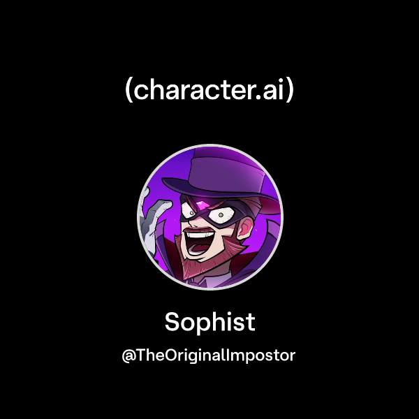 Chat with Sophist | character.ai | AI Chat, Reimagined–Your Words. Your World.