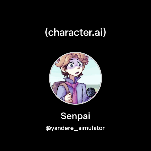 Chat with Senpai | character.ai | Personalized AI for every moment of ...