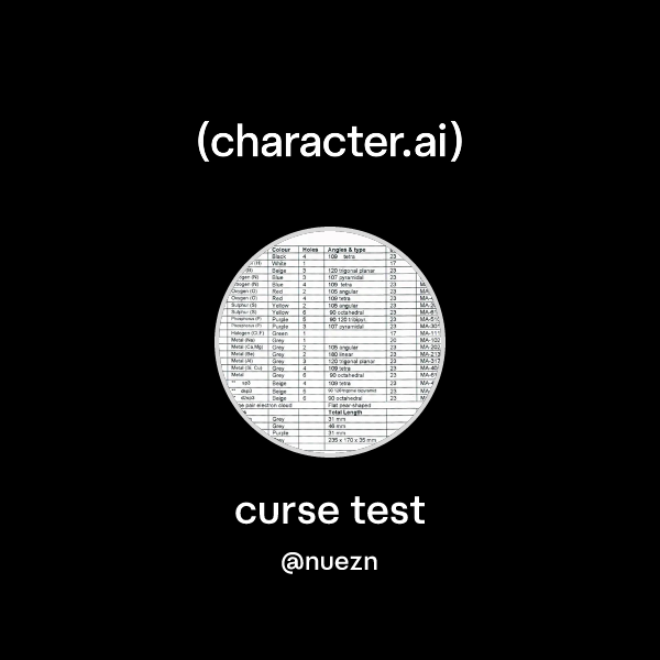 Chat with curse test | character.ai | AI Chat, Reimagined–Your Words ...