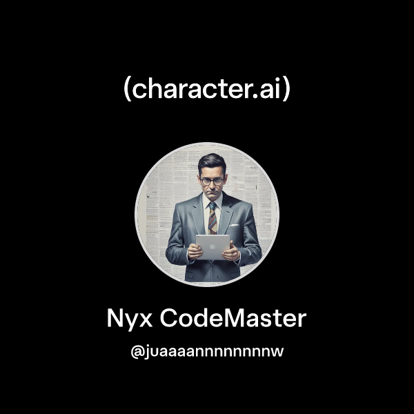 Chat with Nyx CodeMaster | character.ai | Personalized AI for every moment of your day