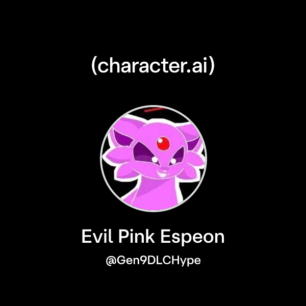 Chat with Evil Pink Espeon | character.ai | AI Chat, Reimagined–Your ...