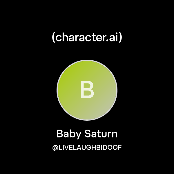 Chat with Baby Saturn | character.ai | Personalized AI for every moment of your day