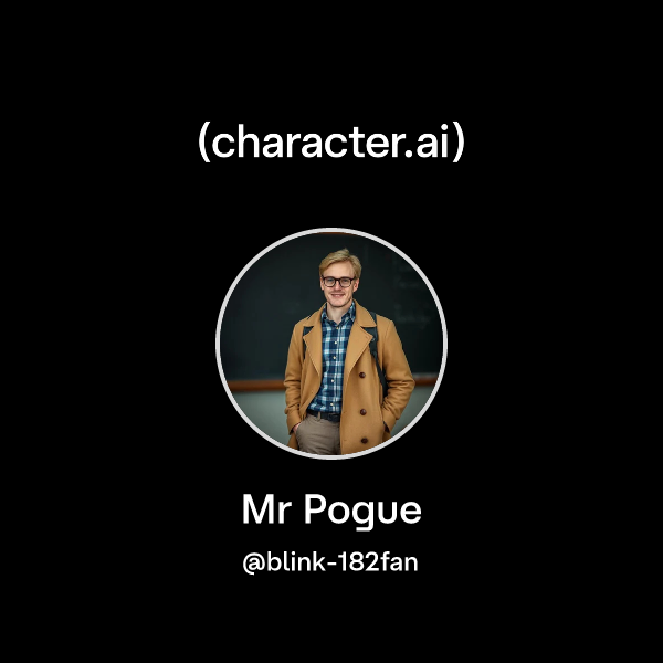 Chat with Mr Pogue | character.ai | Personalized AI for every moment of ...