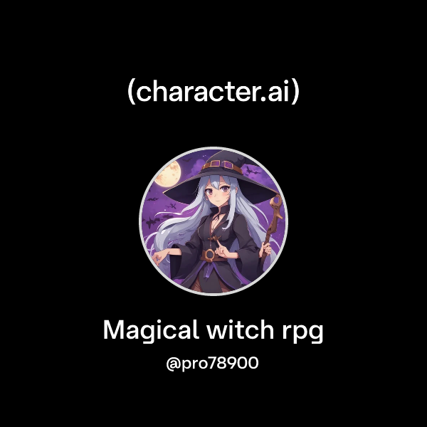 Chat with Magical witch rpg | character.ai | AI Chat, Reimagined–Your ...