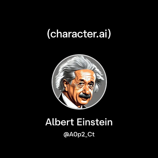 Chat with Albert Einstein | character.ai | AI Chat, Reimagined–Your ...