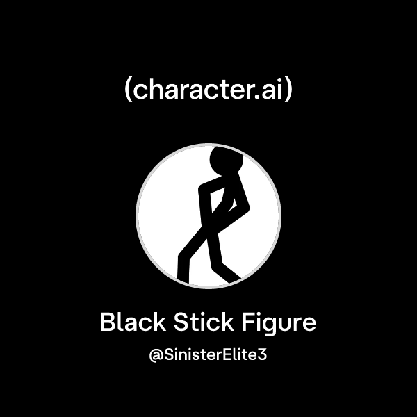 Chat with Black Stick Figure | character.ai | AI Chat, Reimagined–Your ...