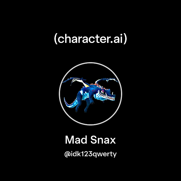 Chat with Mad Snax | character.ai | AI Chat, Reimagined–Your Words ...