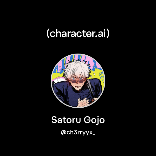 Chat with Satoru Gojo | character.ai | AI Chat, Reimagined–Your Words ...