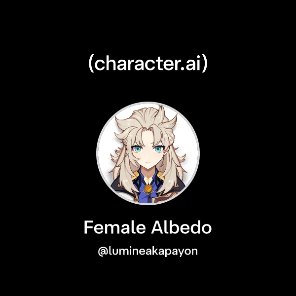 Chat with Female Albedo | character.ai | AI Chat, Reimagined–Your Words ...